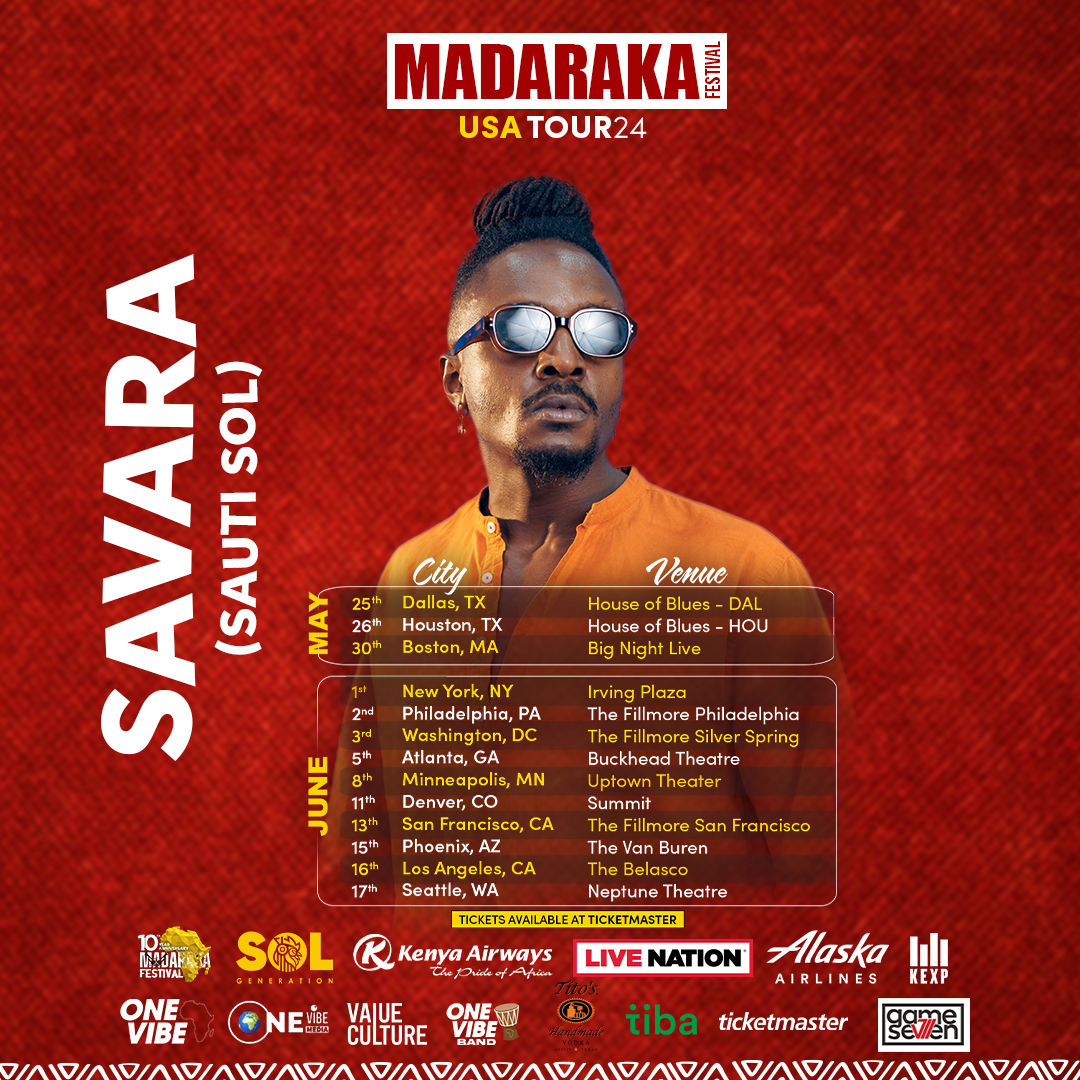 Artist Line Up - Madaraka Fest